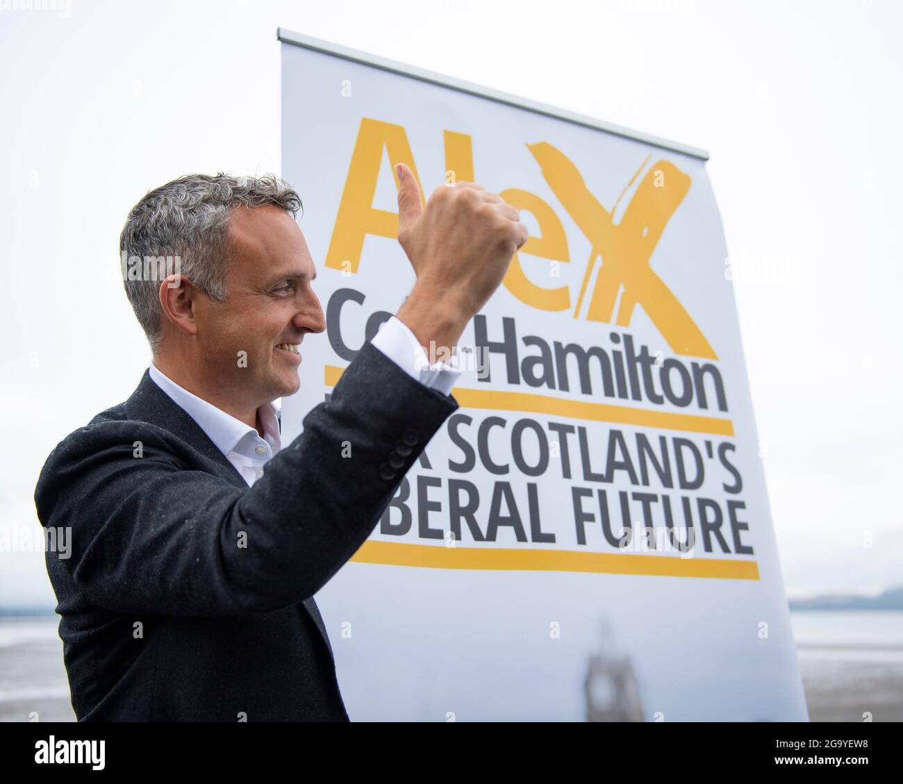 Edinburgh, Scotland, UK. 28th July, 2021. PICTURED: Alex Cole-Hamilton ...