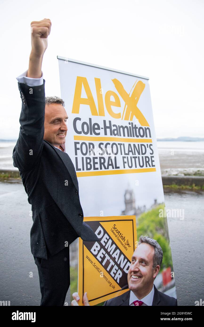 Edinburgh, Scotland, UK. 28th July, 2021. PICTURED: Alex Cole-Hamilton ...