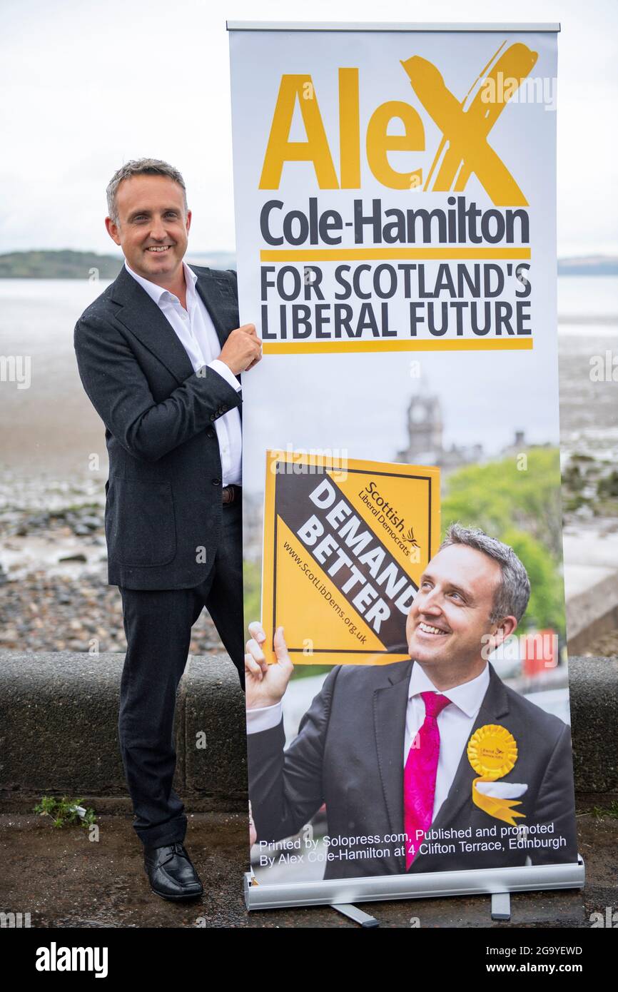 Edinburgh, Scotland, UK. 28th July, 2021. PICTURED: Alex Cole-Hamilton ...