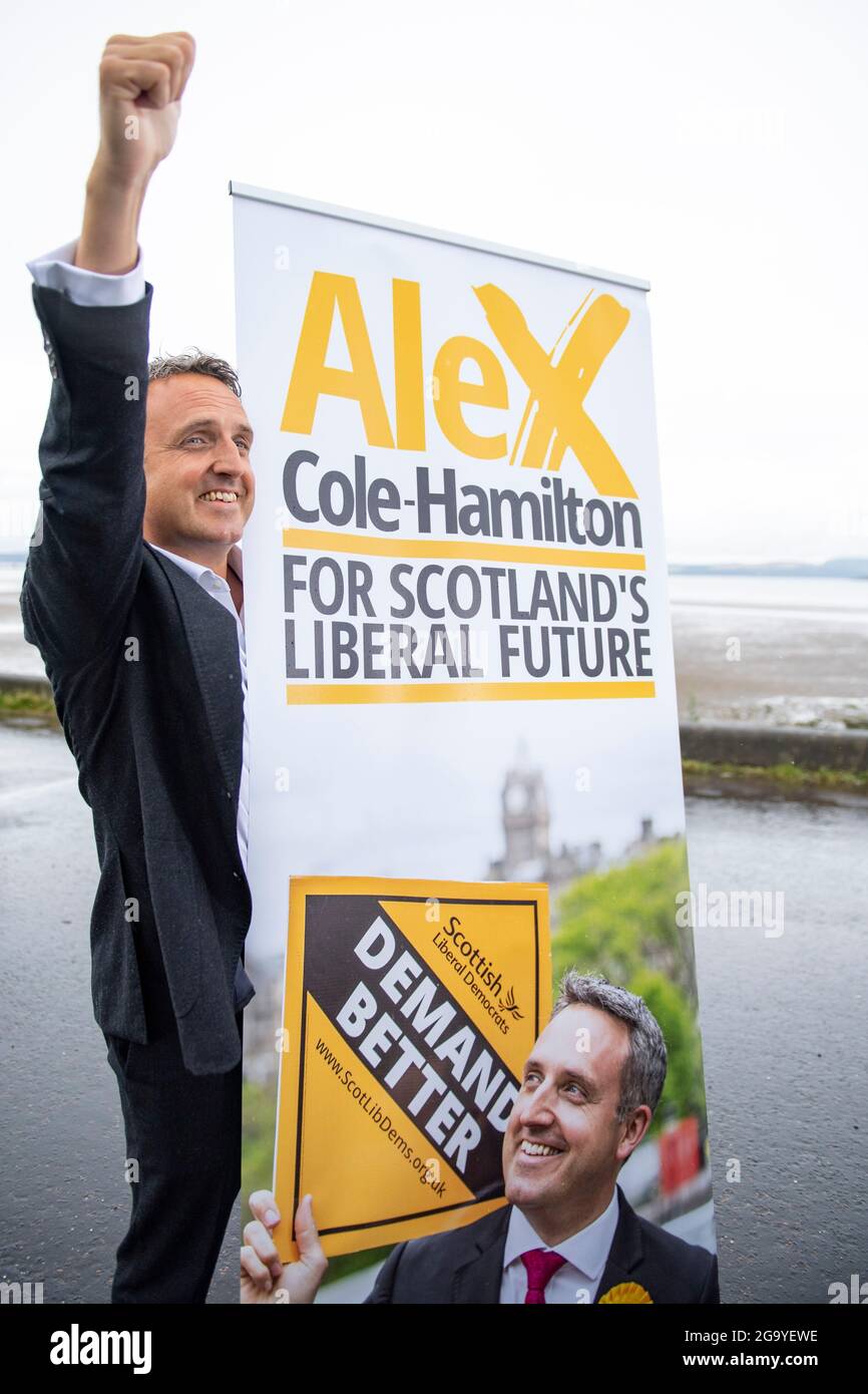 Edinburgh, Scotland, UK. 28th July, 2021. PICTURED: Alex Cole-Hamilton ...