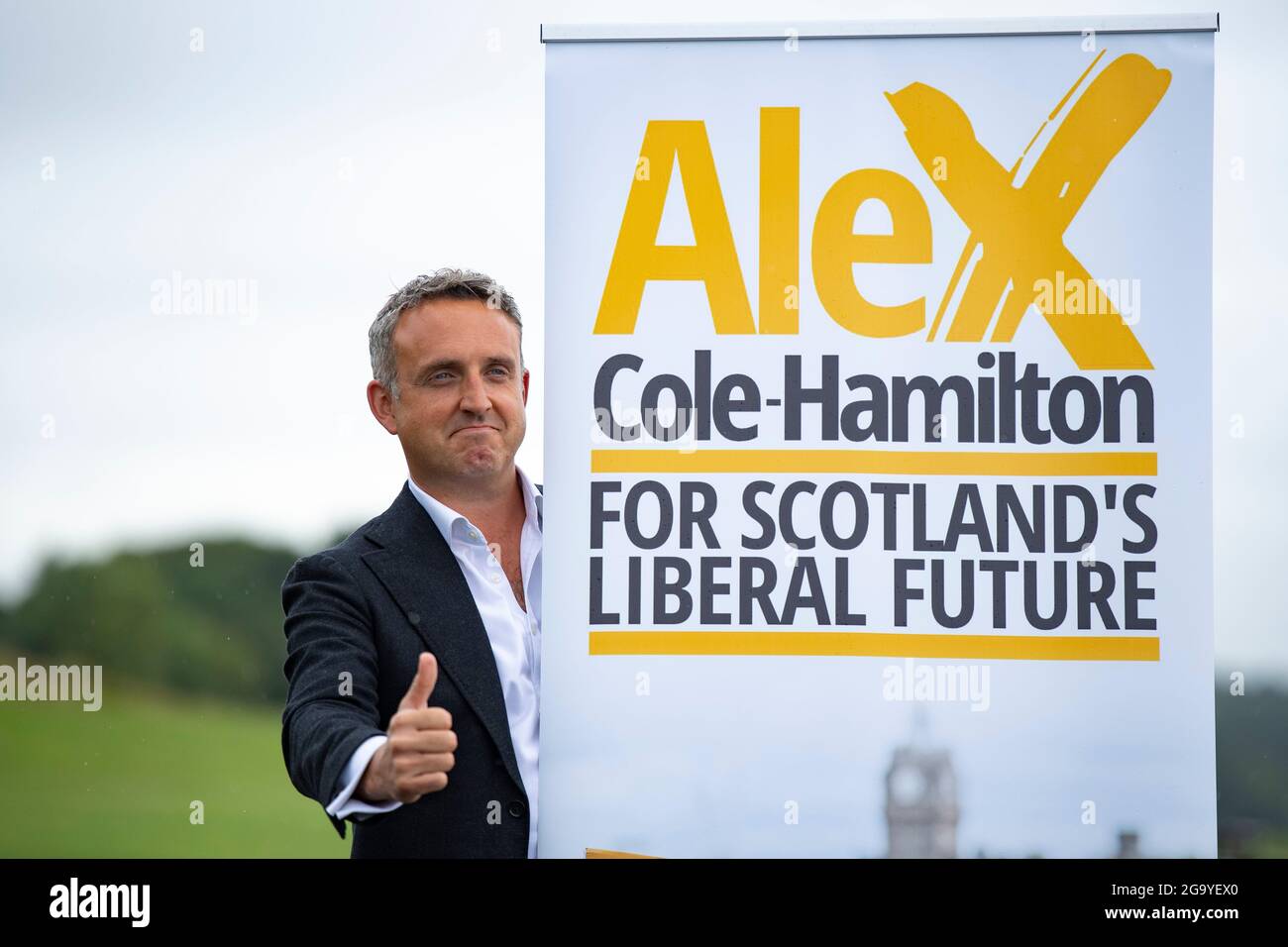 Edinburgh, Scotland, UK. 28th July, 2021. PICTURED: Alex Cole-Hamilton ...