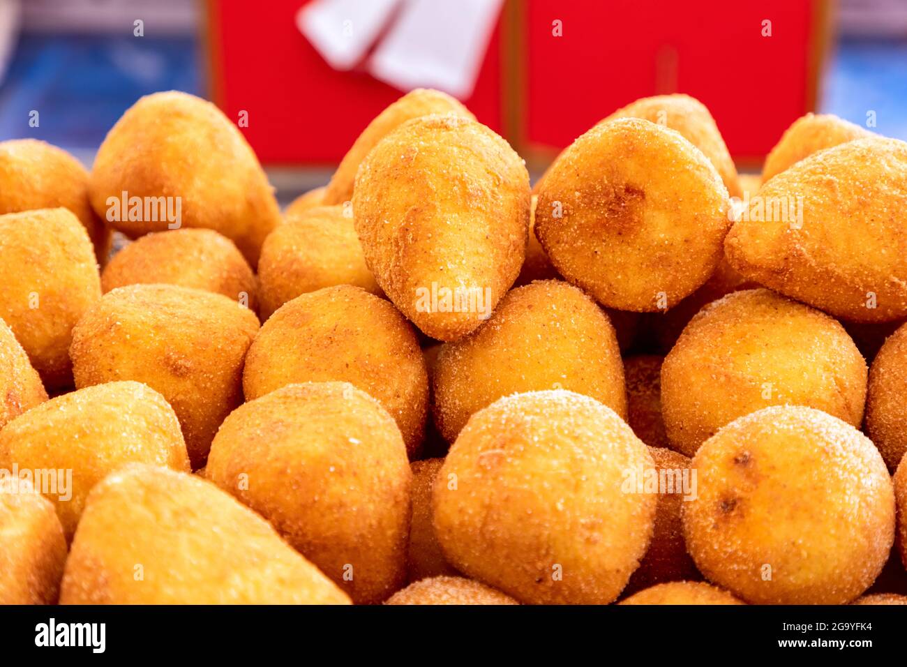 Sicilian arancini (Italian rice balls) Traditional street food in Italy ...