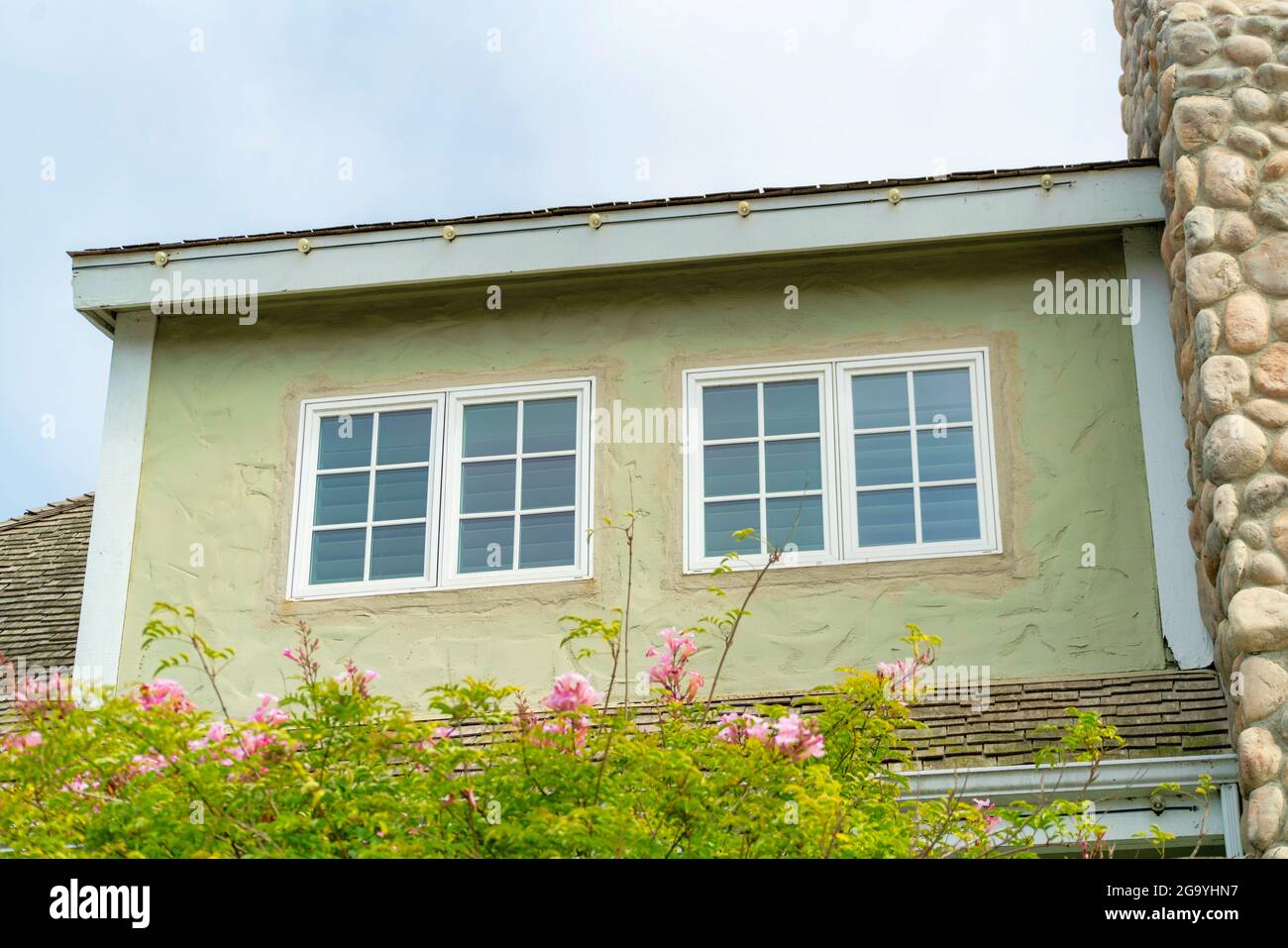 Traditional simple style house design Stock Photo - Alamy