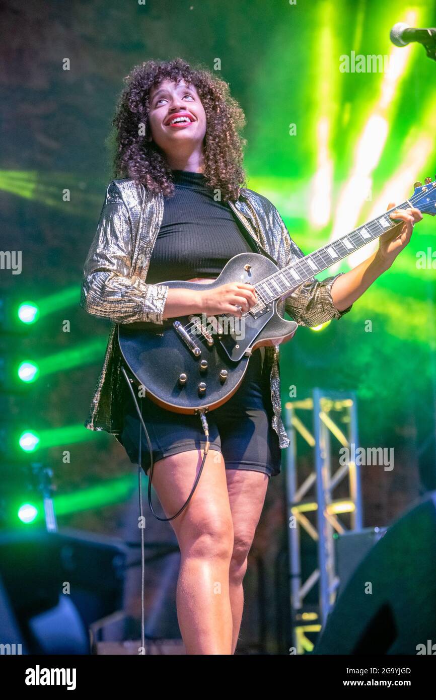 AUSTIN, TX - JULY 27: Jackie Venson performs in concert during the first show of the 30th ...