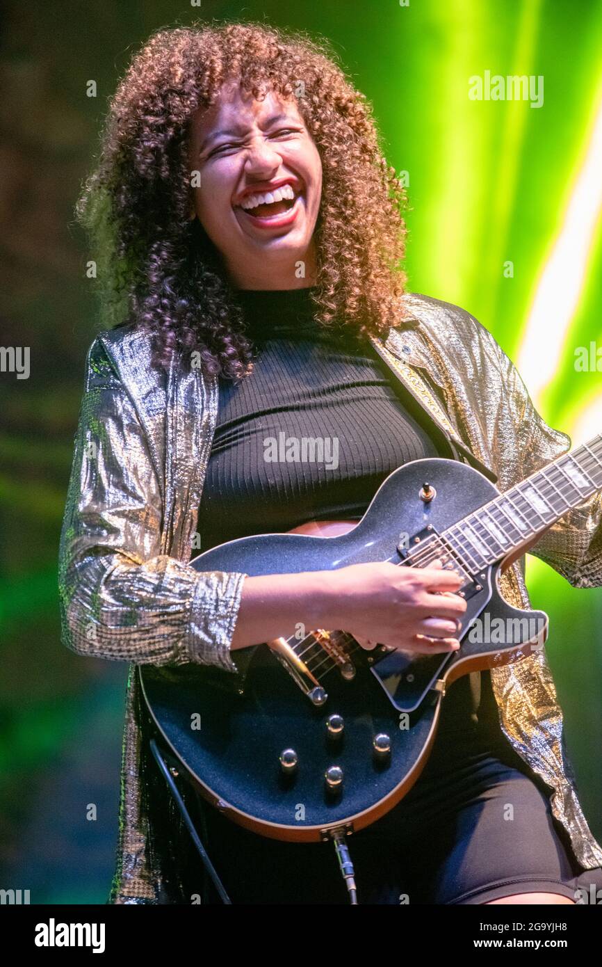 AUSTIN, TX - JULY 27: Jackie Venson performs in concert during the first show of the 30th ...