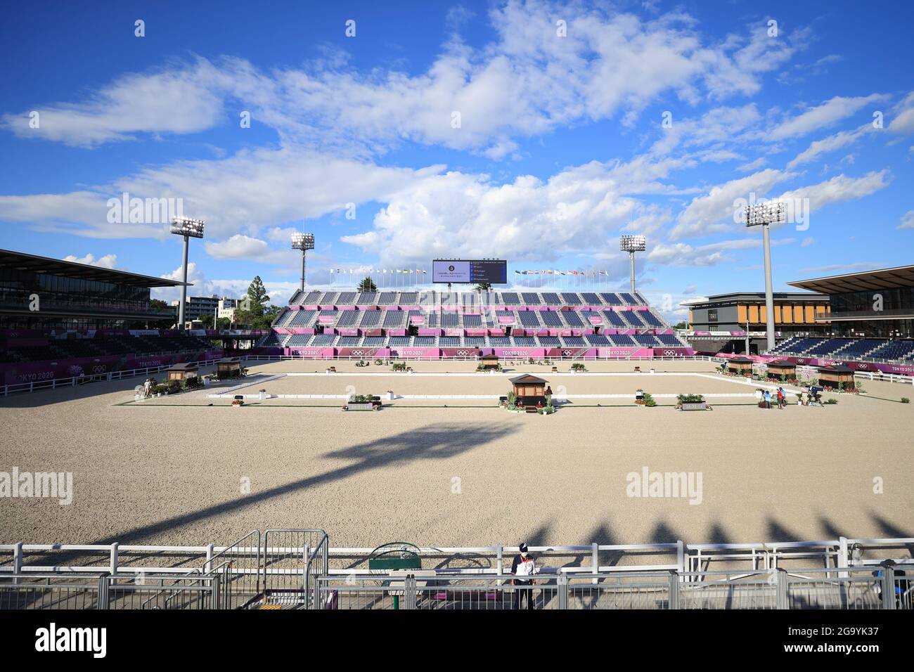 Tokyo olympics equestrian venue hi-res stock photography and images - Alamy