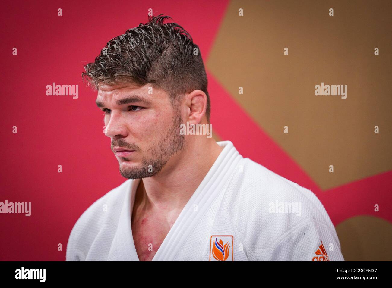TOKYO, JAPAN - JULY 28: Noel van t End of the Netherlands competing on ...