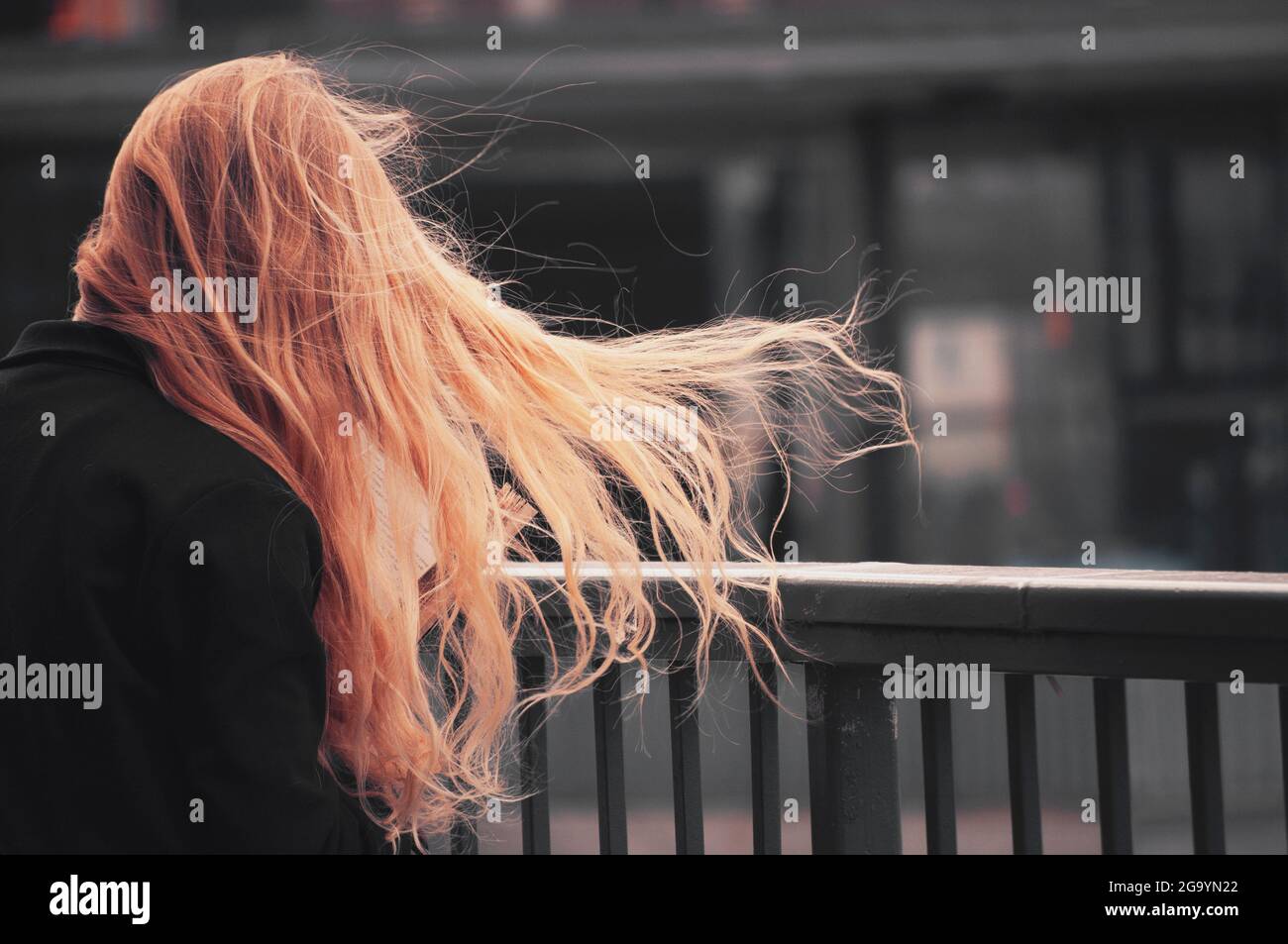Windblown hair hi-res stock photography and images - Alamy