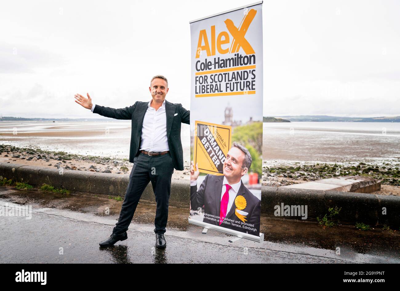 MSP for Edinburgh West, Alex Cole-Hamilton announces his bid to be the ...