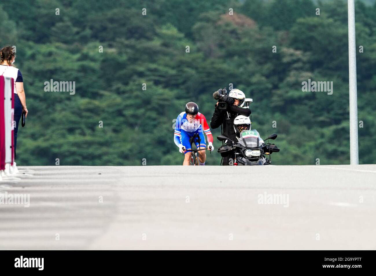 Shizuoka, Japan. 28th July, 2021. CAVAGNA Remi (FRA) Cycling : Men's ...