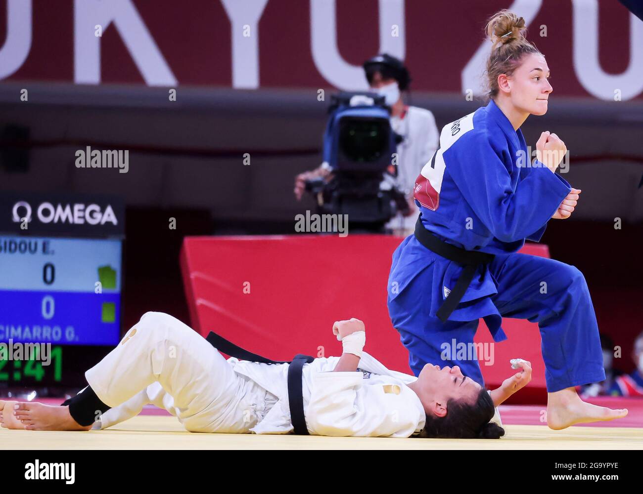 Tokio, Japan. 28th July, 2021. Judo: Olympia, - 70 kg, women Elisavet ...