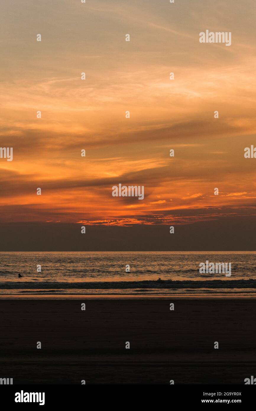 Colours of sunset Stock Photo - Alamy