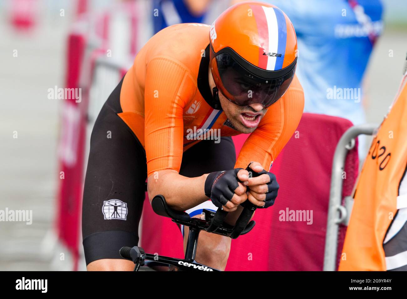 Shizuoka, Japan. 28th July, 2021. DUMOULIN Tom (NED) Cycling : Men's ...
