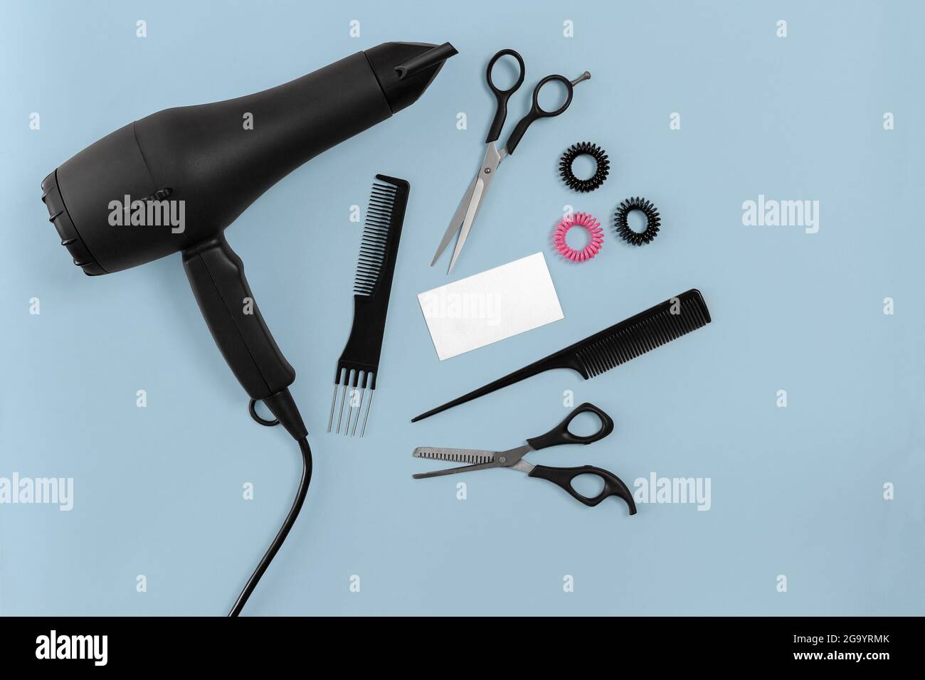 Hair dryer comb hi-res stock photography and images - Alamy