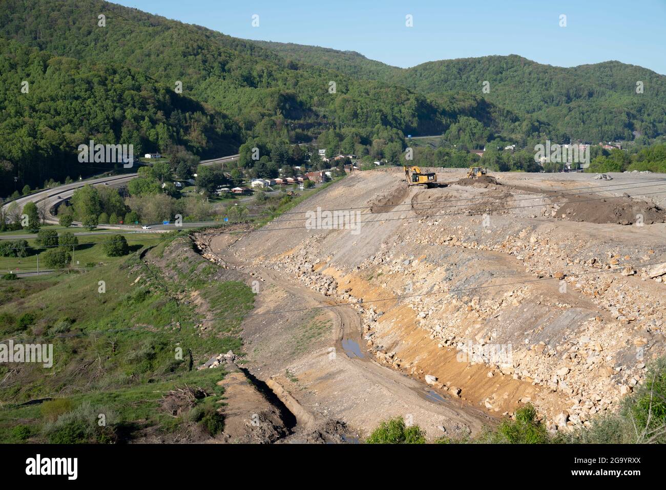 Mine site reclamation hi-res stock photography and images - Alamy