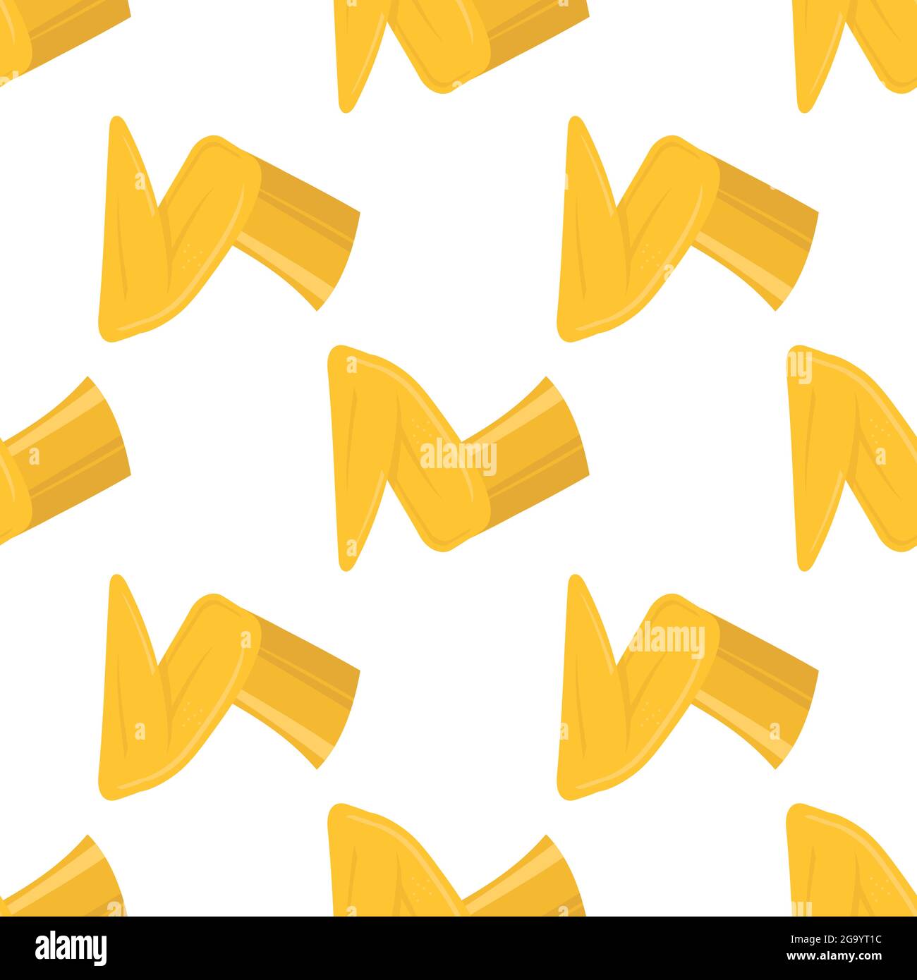 Yummy crispy chicken wings Stock Vector Images - Alamy