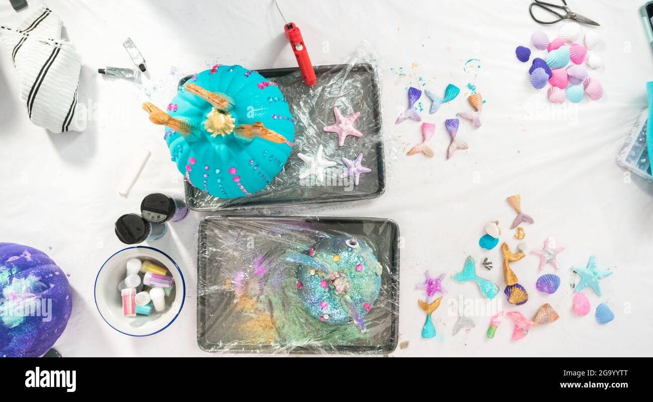 Shell craft project hi-res stock photography and images - Alamy