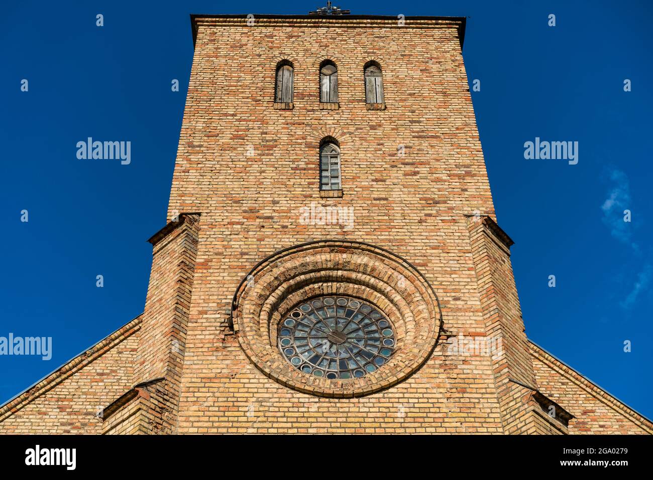 Vepriai, Lithuania - July 6, 2021: St. Virgin Mary Rosary Parish Church ...