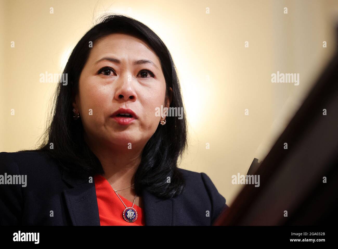 WASHINGTON, DC - JULY 27: U.S. Rep. Stephanie Murphy (D-FL) speaks ...