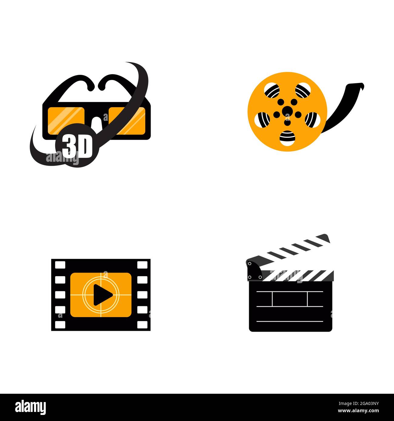 Digital cinematography Stock Vector Images - Alamy