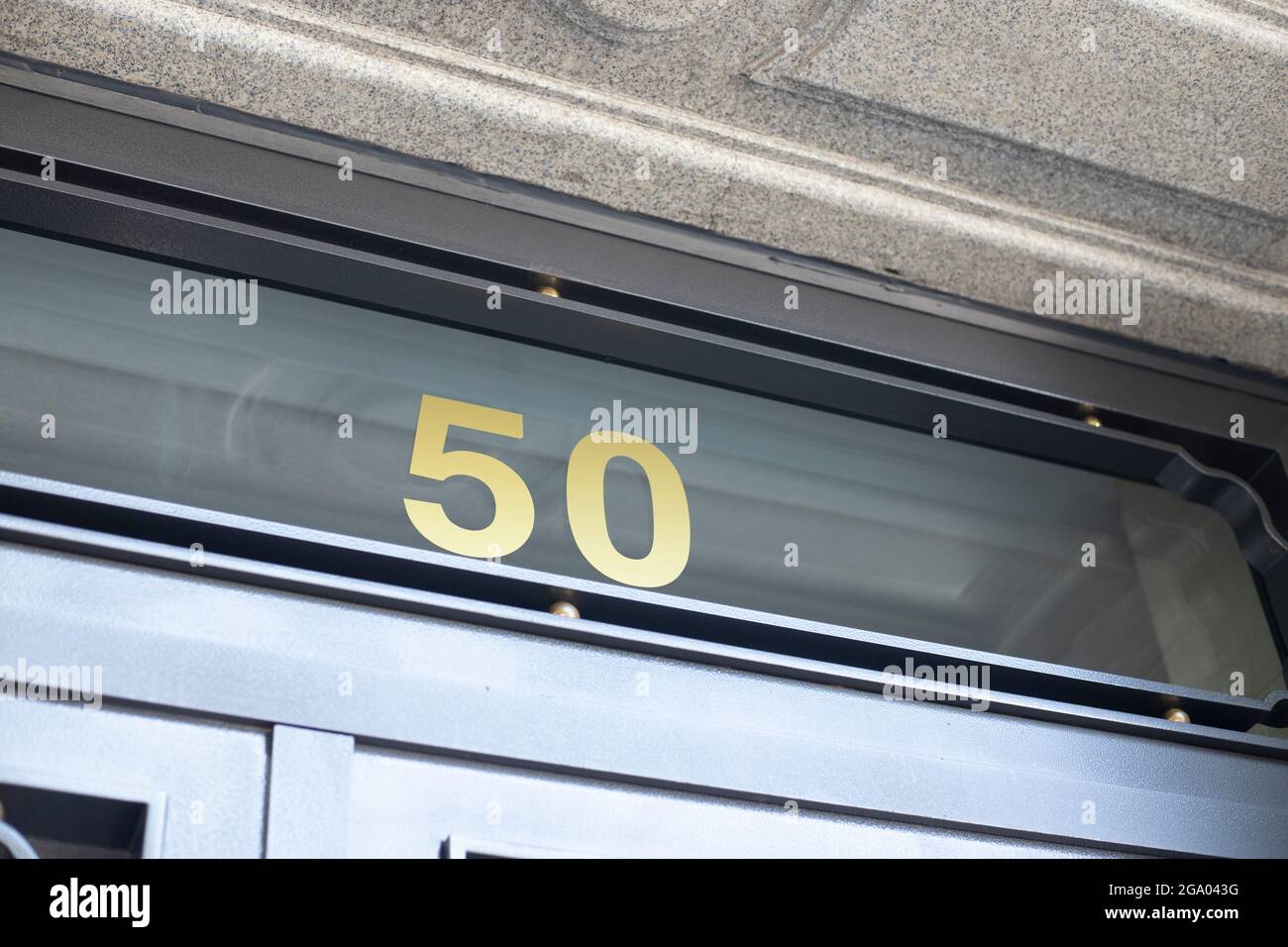 Luxury 50 logo hi-res stock photography and images - Alamy