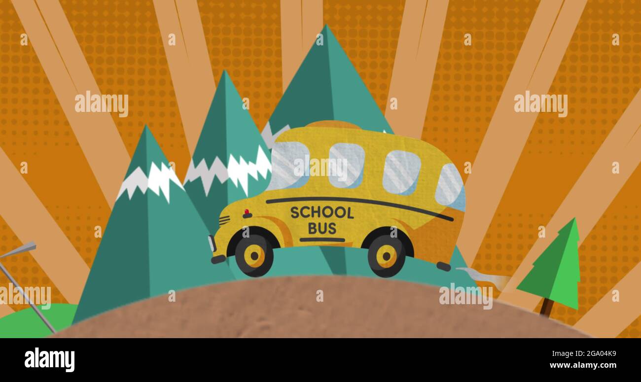 Bus moving hi-res stock photography and images - Alamy