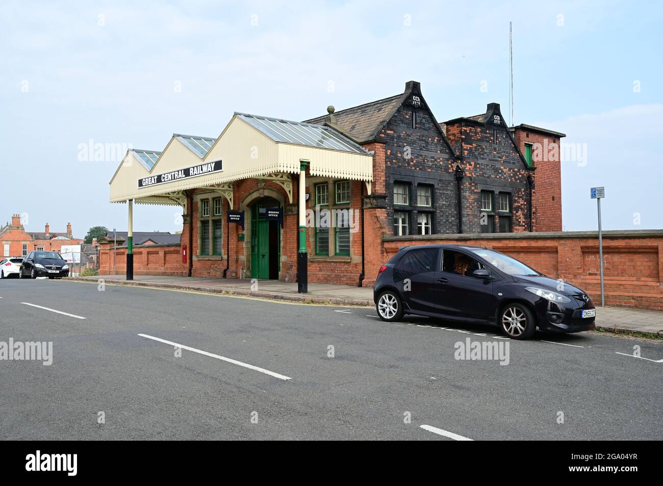 Loughborough station sign hi-res stock photography and images - Alamy