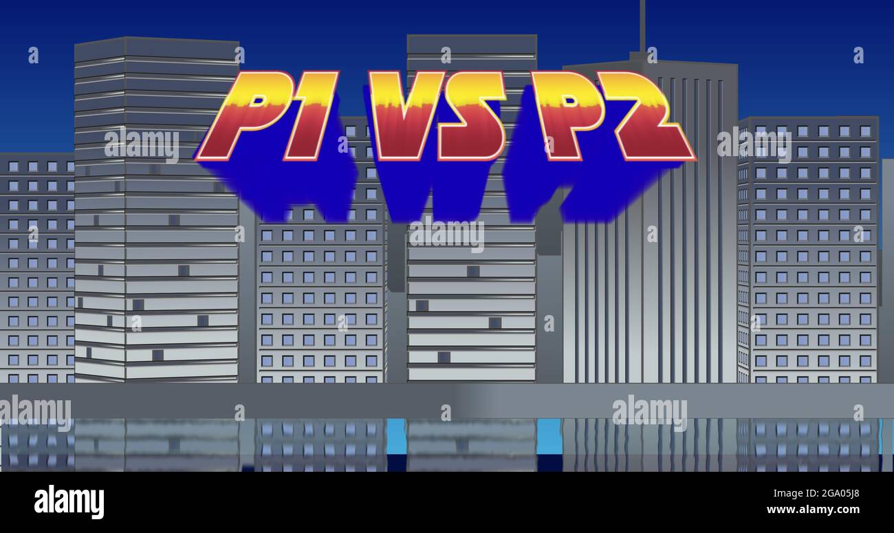 P1 Vs P2 sign Stock Photo - Alamy