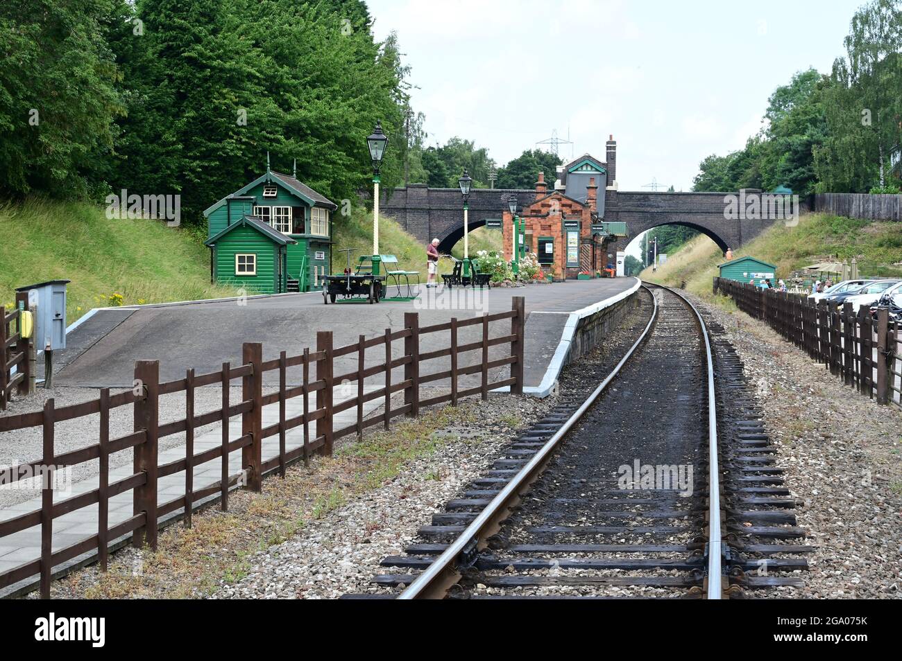 Rothley station on the Great Central Railway Stock Photo - Alamy