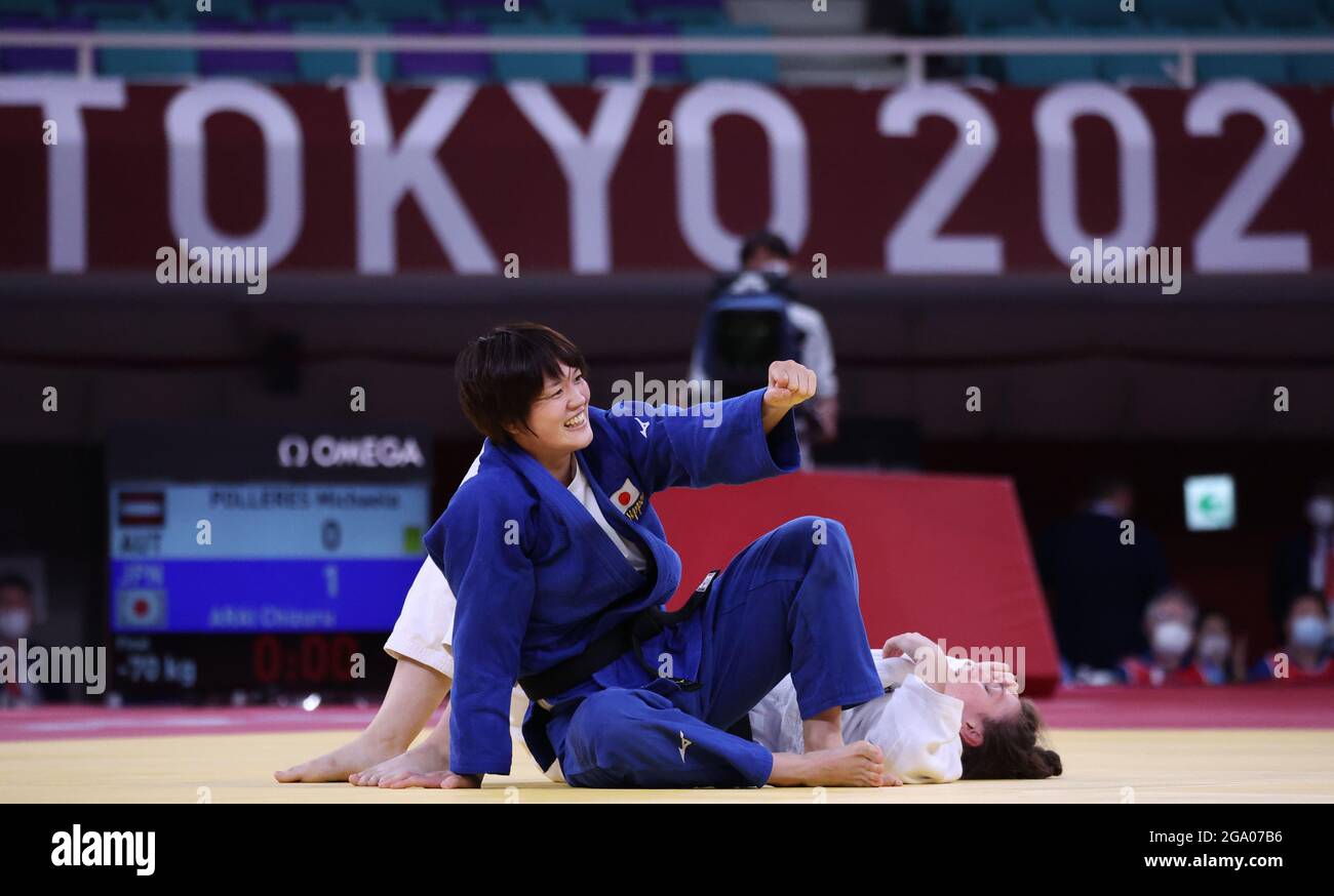 Tokio, Japan. 28th July, 2021. Judo: Olympia, - 70 kg, women, final ...