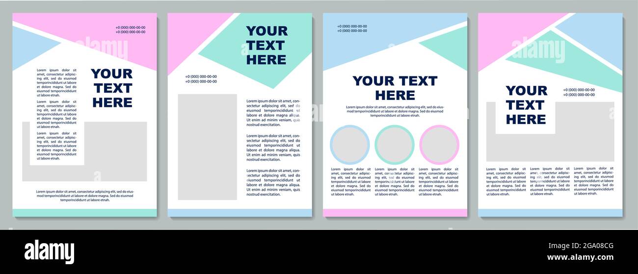 Company presentation brochure template Stock Vector Image & Art - Alamy