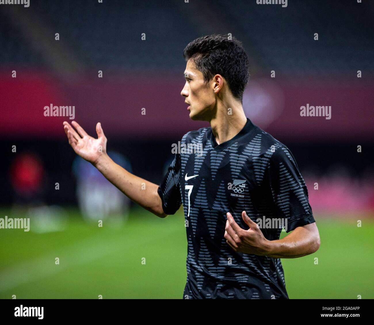 SAPPORO, HO - 28.07.2021: TOKYO 2020 SAPPORO OLYMPICS - Elijah Just ...