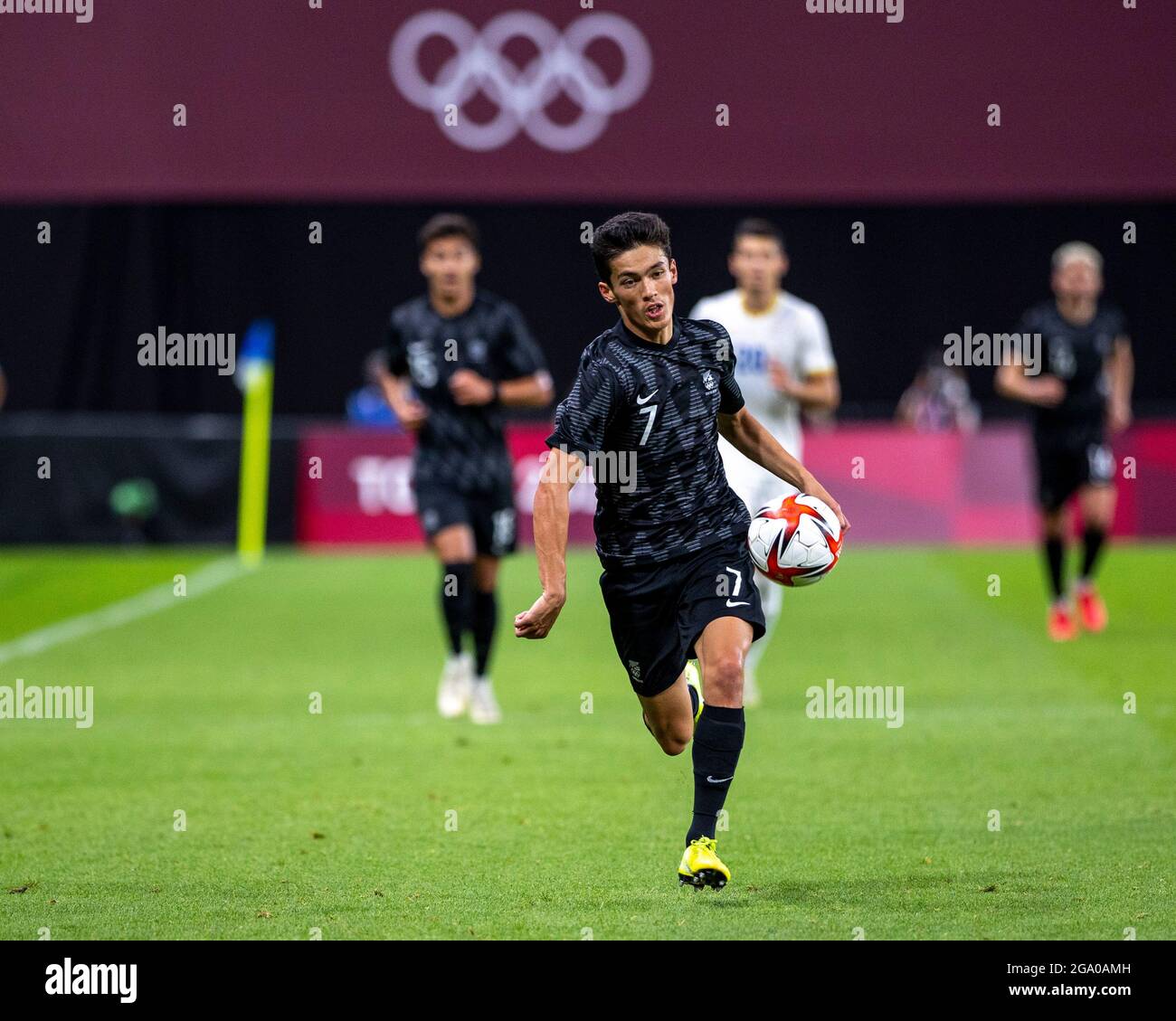 SAPPORO, HO - 28.07.2021: TOKYO 2020 SAPPORO OLYMPICS - Elijah Just ...