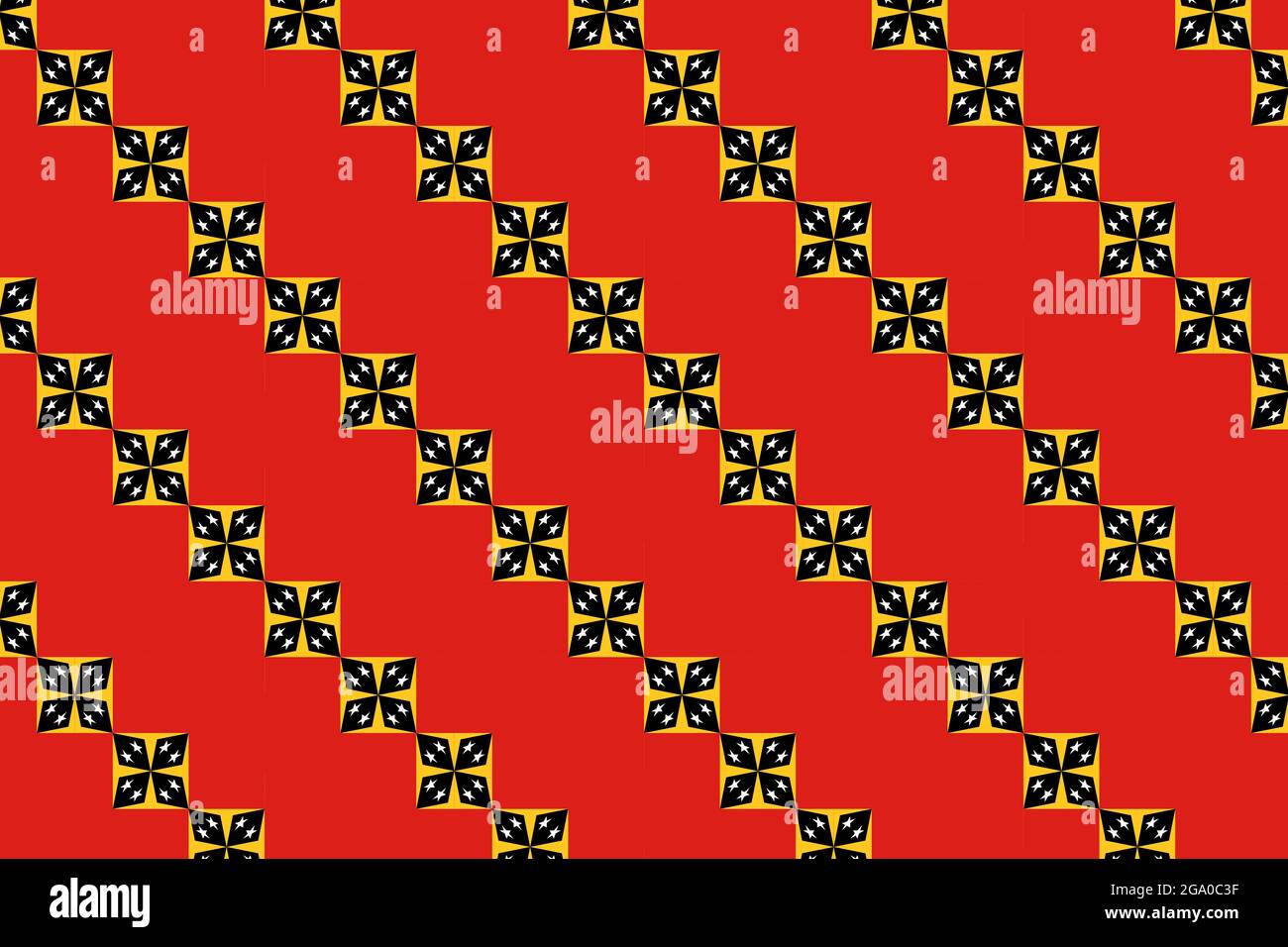 Simple geometric pattern in the colors of the national flag of East ...