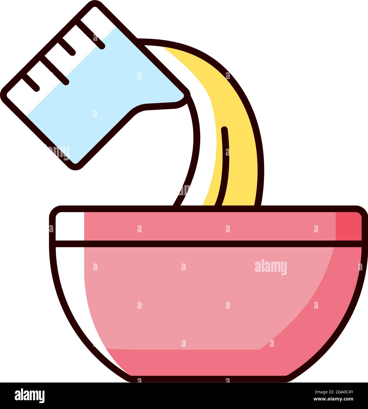 Combine meal Stock Vector Images - Alamy