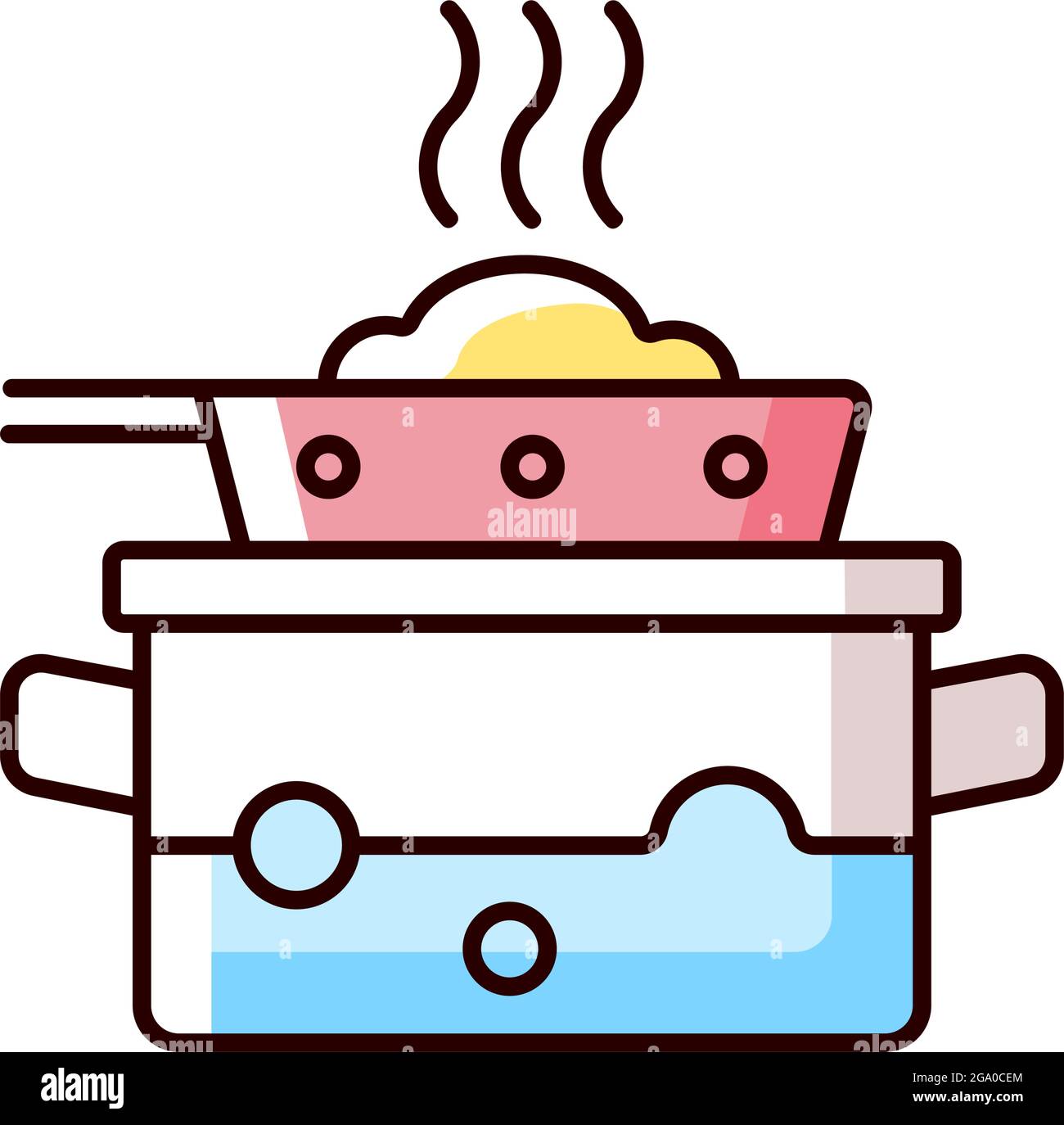 Kitchen simmer Stock Vector Images - Alamy