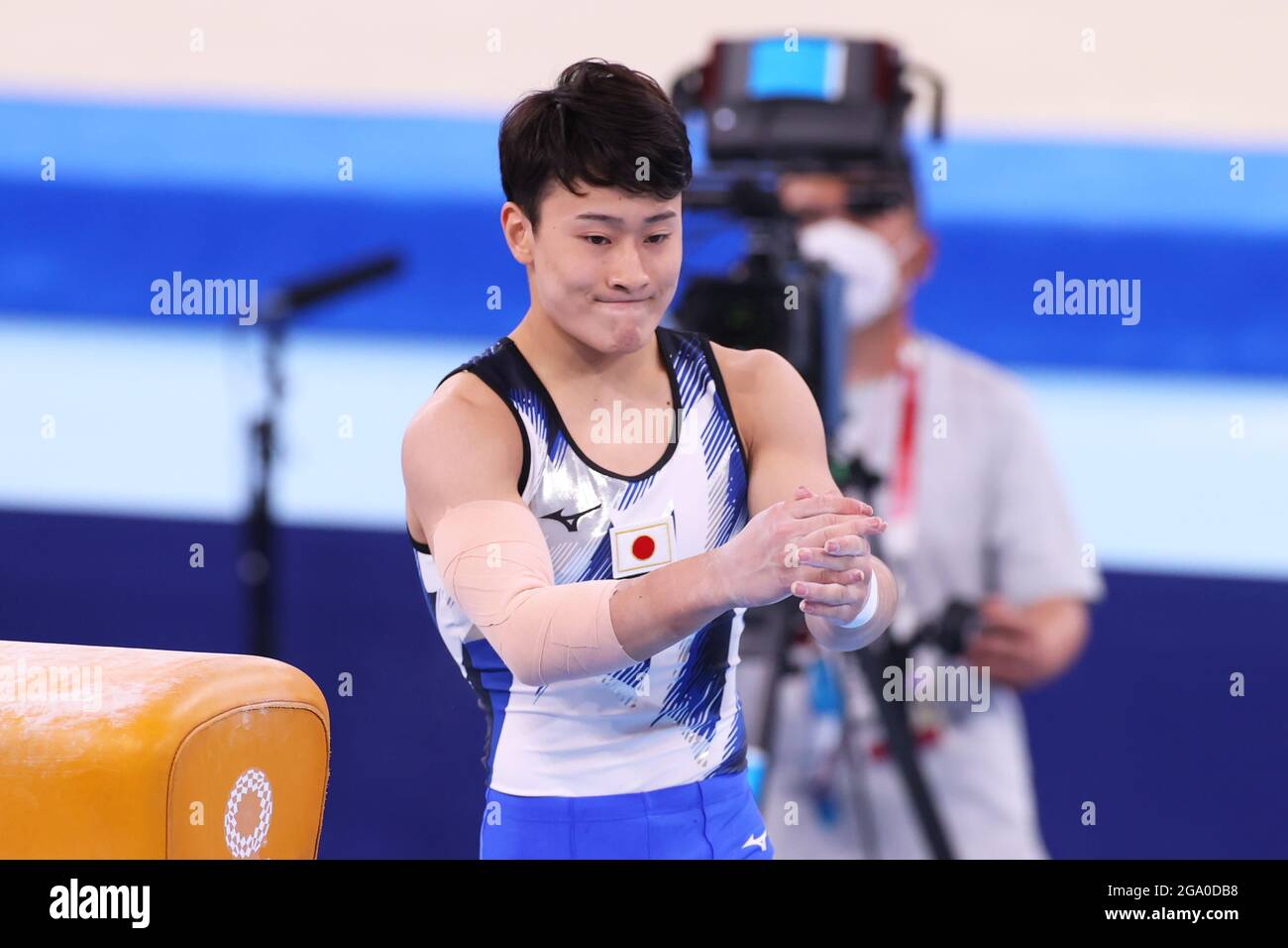Tokyo, Japan. 28th July, 2021. Takeru Kitazono (JPN) Gymnastics - Artistic : Men's Individual ...