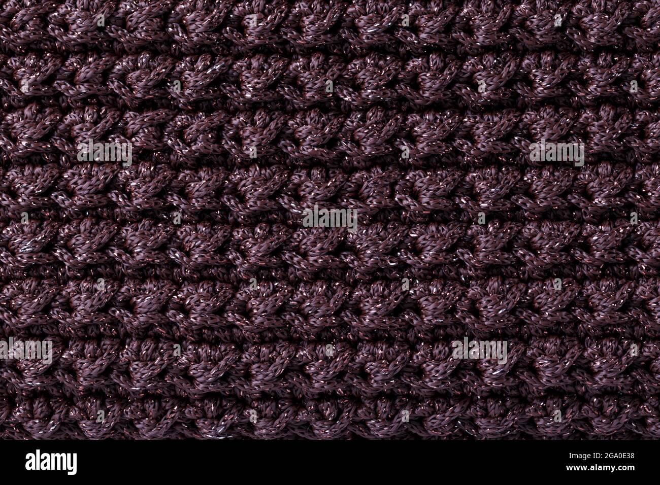 Crochet macrame texture close up, macro shot Stock Photo - Alamy
