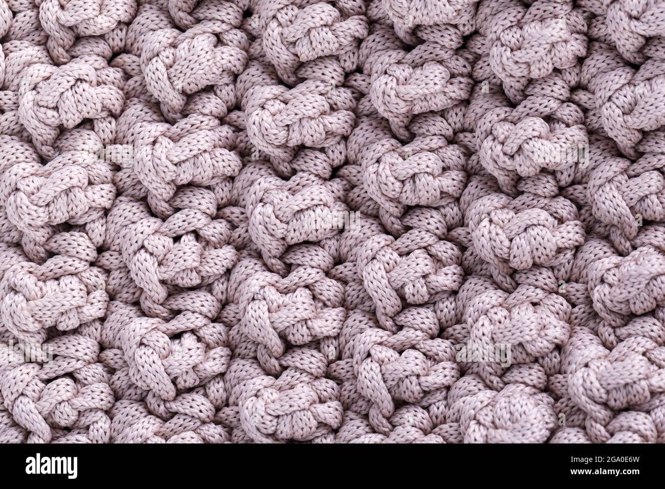 Crochet macrame texture close up, macro shot Stock Photo - Alamy