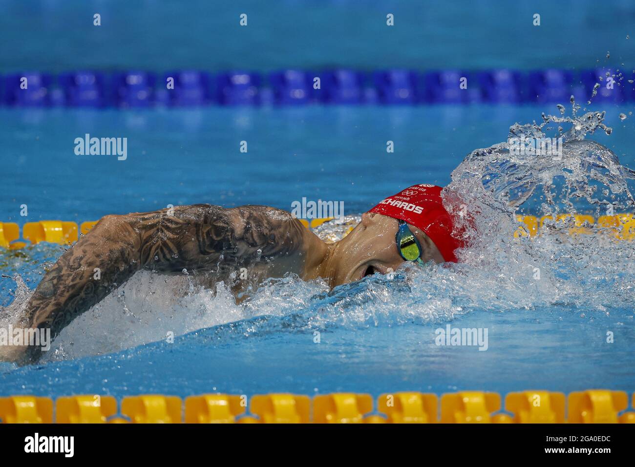 Tokyo, Japan. 28th July, 2021. Mathew Richards of Great Britain ...