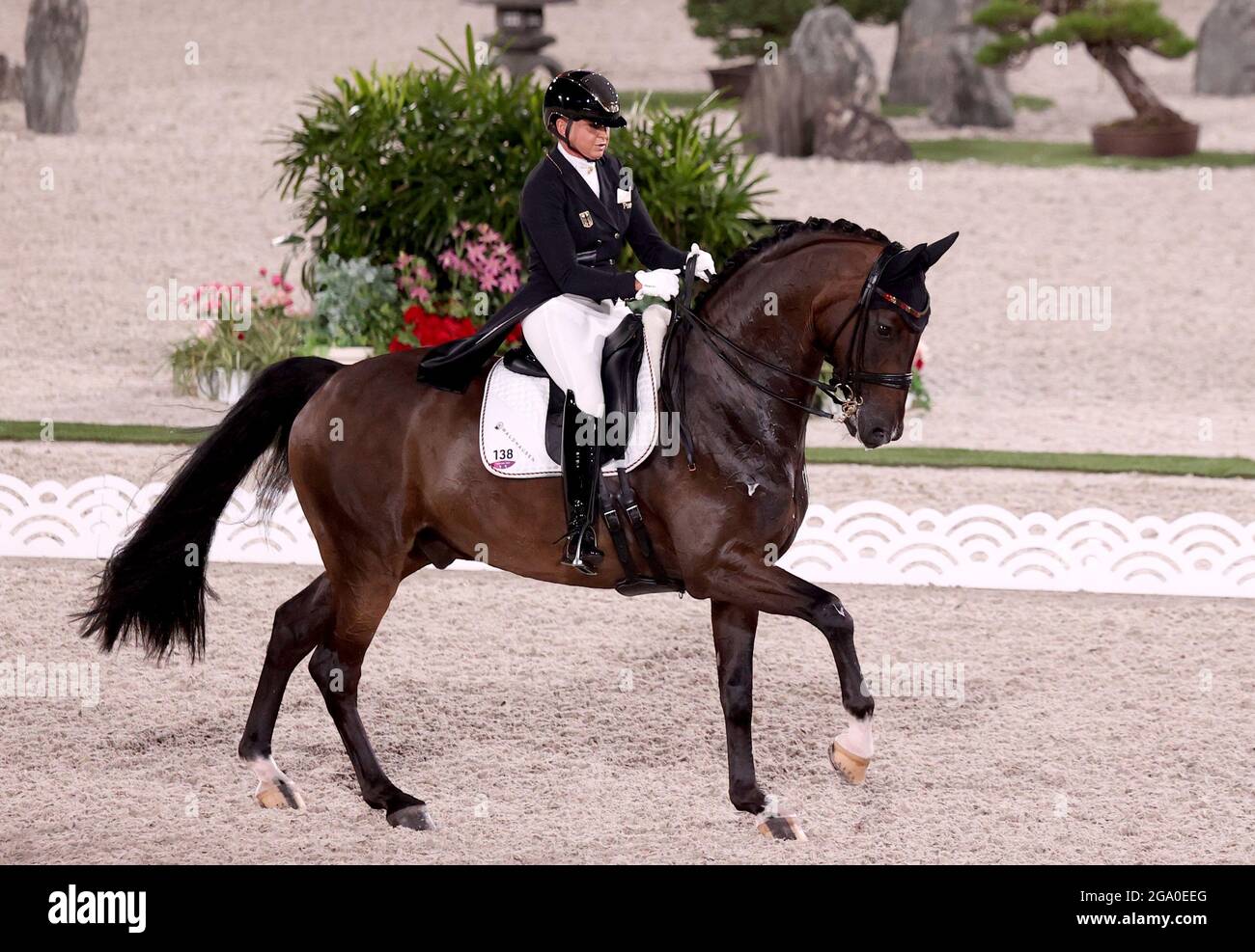 Tokyo, Japan. 28th July, 2021. Equestrian sport/dressage: Olympics ...