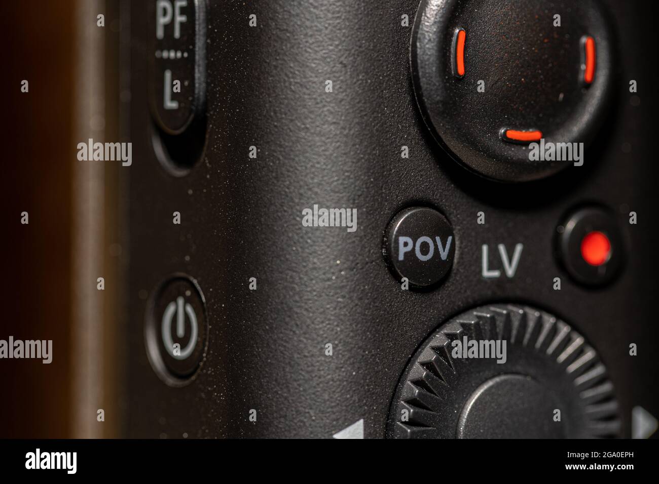 Control buttons of an electronic gimbal Stock Photo - Alamy