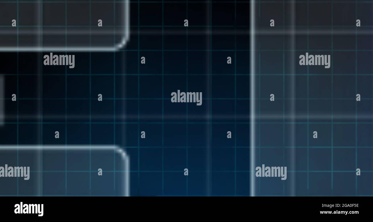 Image of scopes scanning, statistics recording and data processing over ...