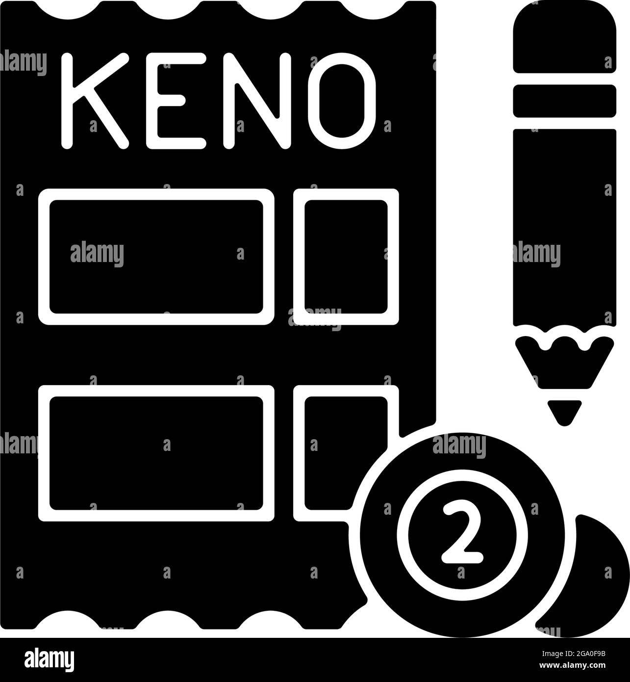 Keno Stock Vector Images - Alamy