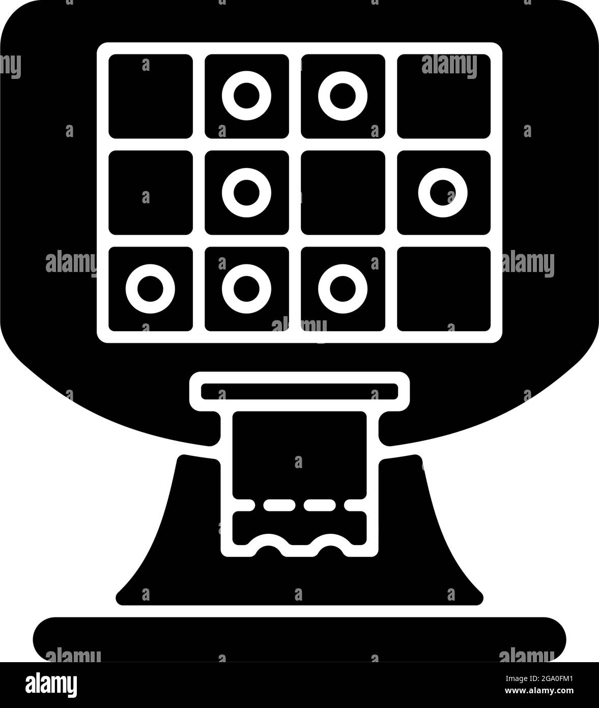 Terminal icon black hi-res stock photography and images - Alamy