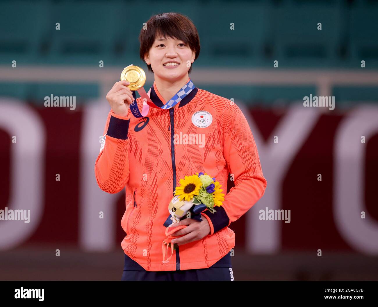 Tokio, Japan. 28th July, 2021. Judo: Olympia, - 70 kg, women, Chizuru ...