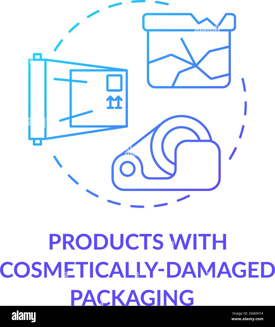 The concept of damaged products hi-res stock photography and images - Alamy
