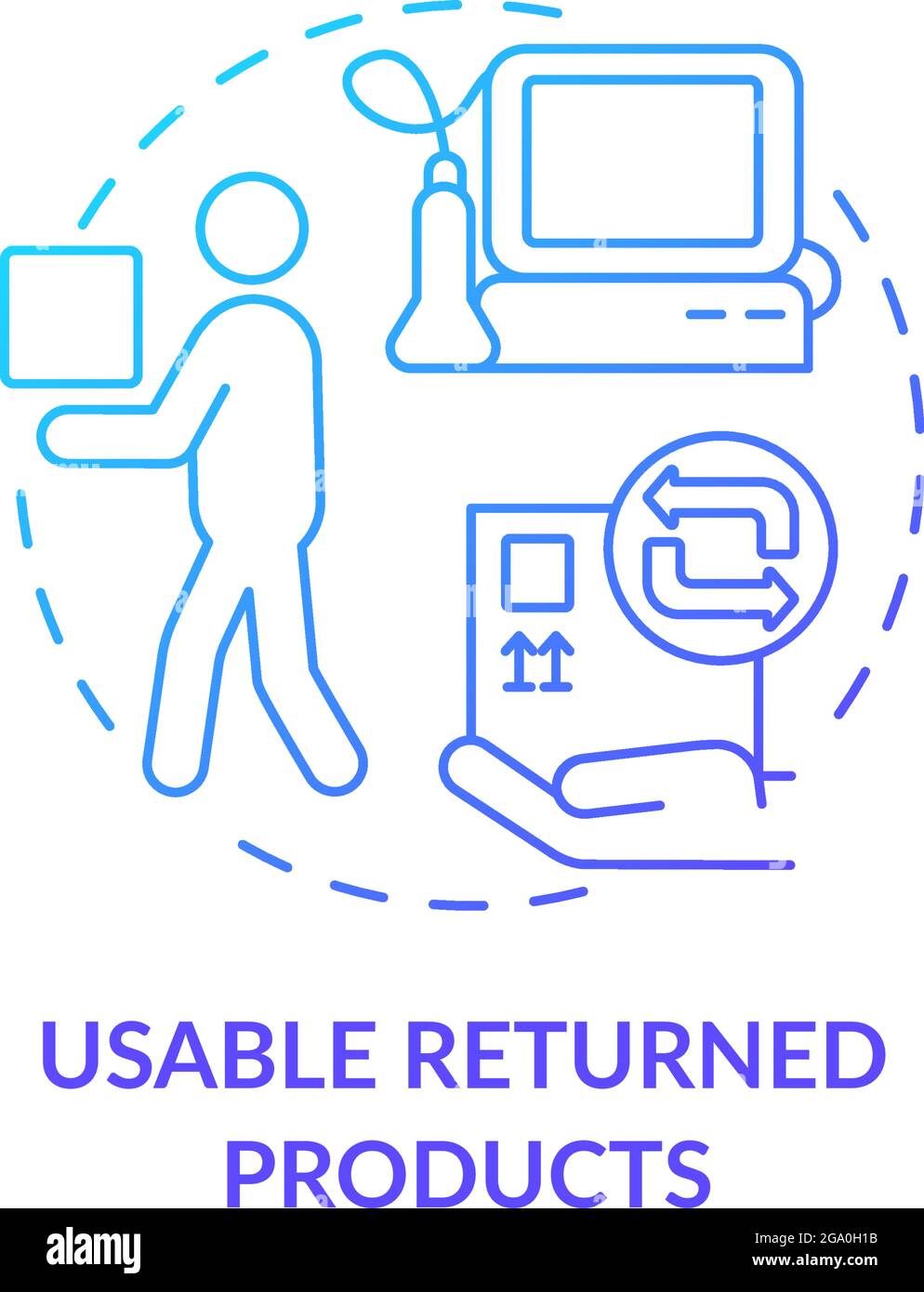 Used products logo Cut Out Stock Images & Pictures - Alamy