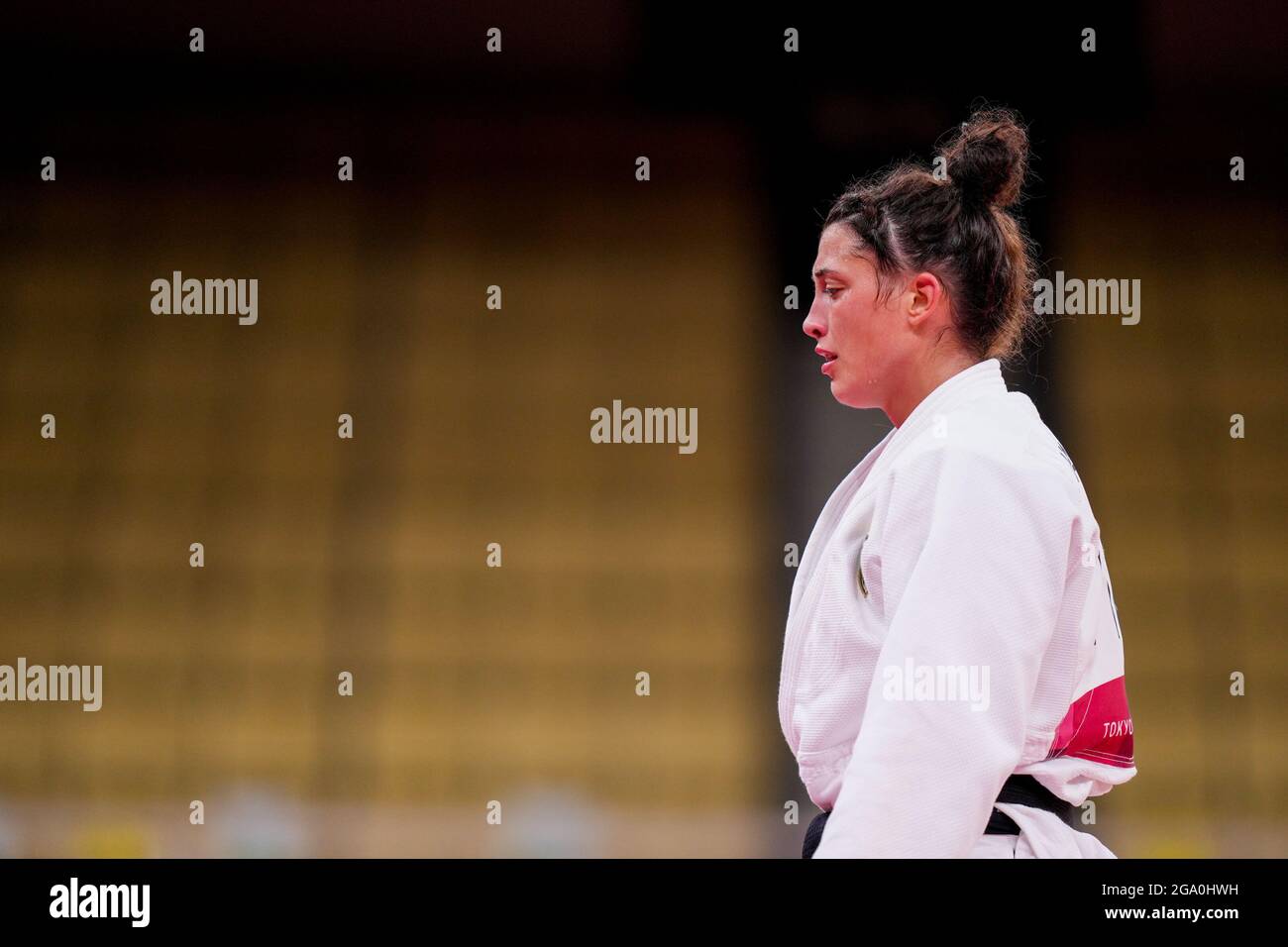 TOKYO, JAPAN - JULY 28: Alice Bellandi of Italy competing on Women -70 ...