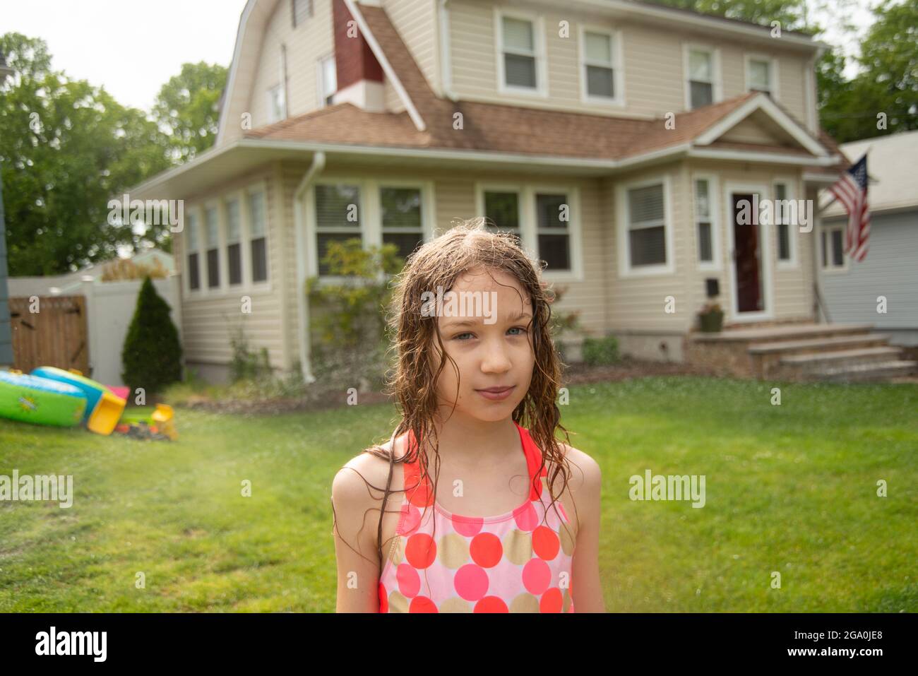 Summer summertime flag hi-res stock photography and images - Alamy